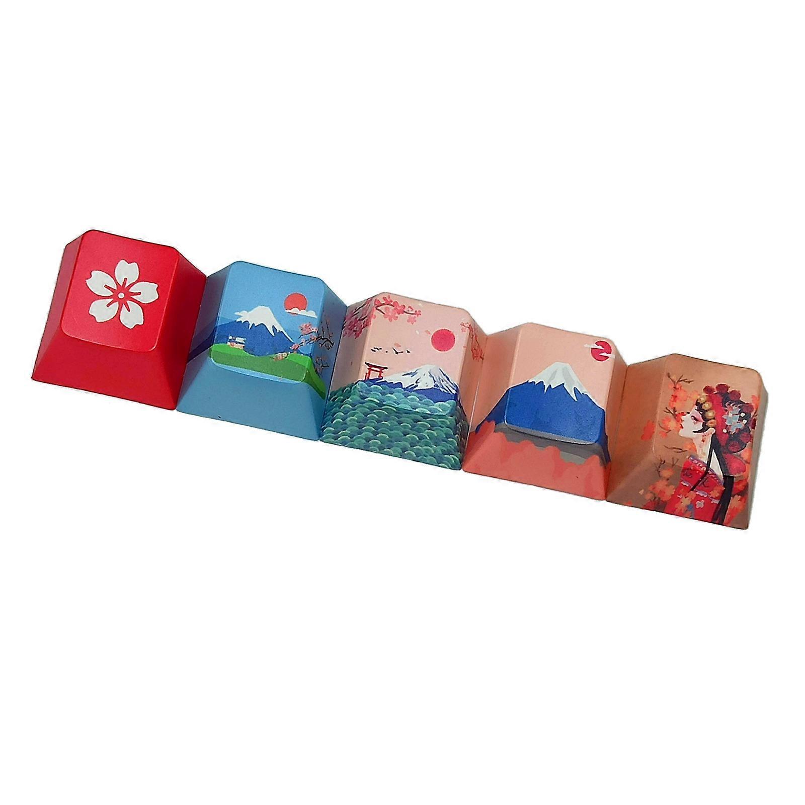 Cherry Profile PBT Dye Sublimation Cherry Profile Keycaps for Cherry MX ...