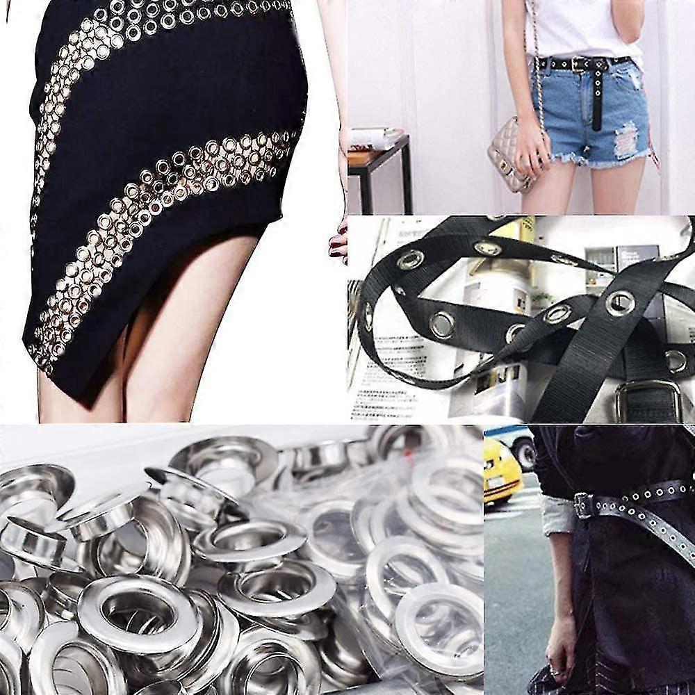 Grommet Eyelet Kit, 12 Mm Eyelet Kit Metal Tools Grommet Sets 100 Set ...