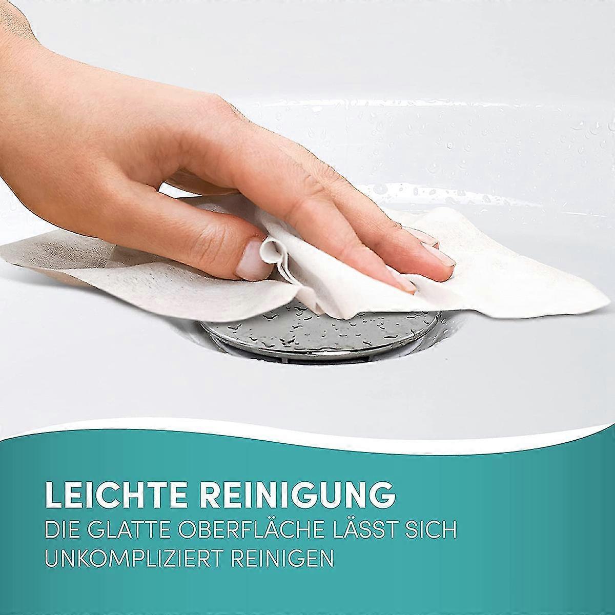 Bath Plug With Universal Fit - Rustproof Bathtub Plug With Double Seal ...