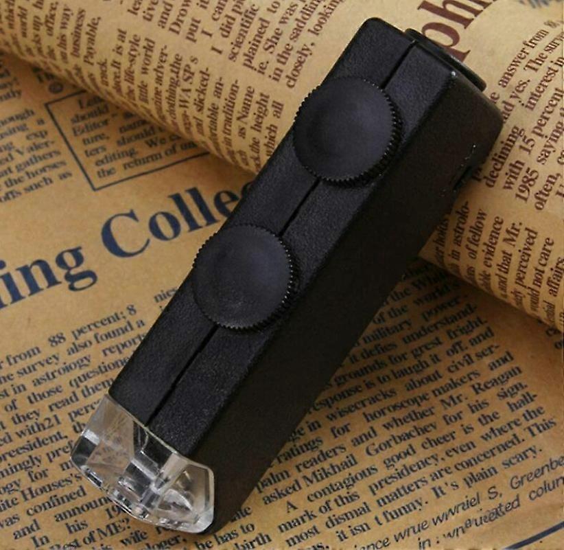 LED Pocket Microscope 60x - 100x Magnifier Magnifier | Fruugo UK