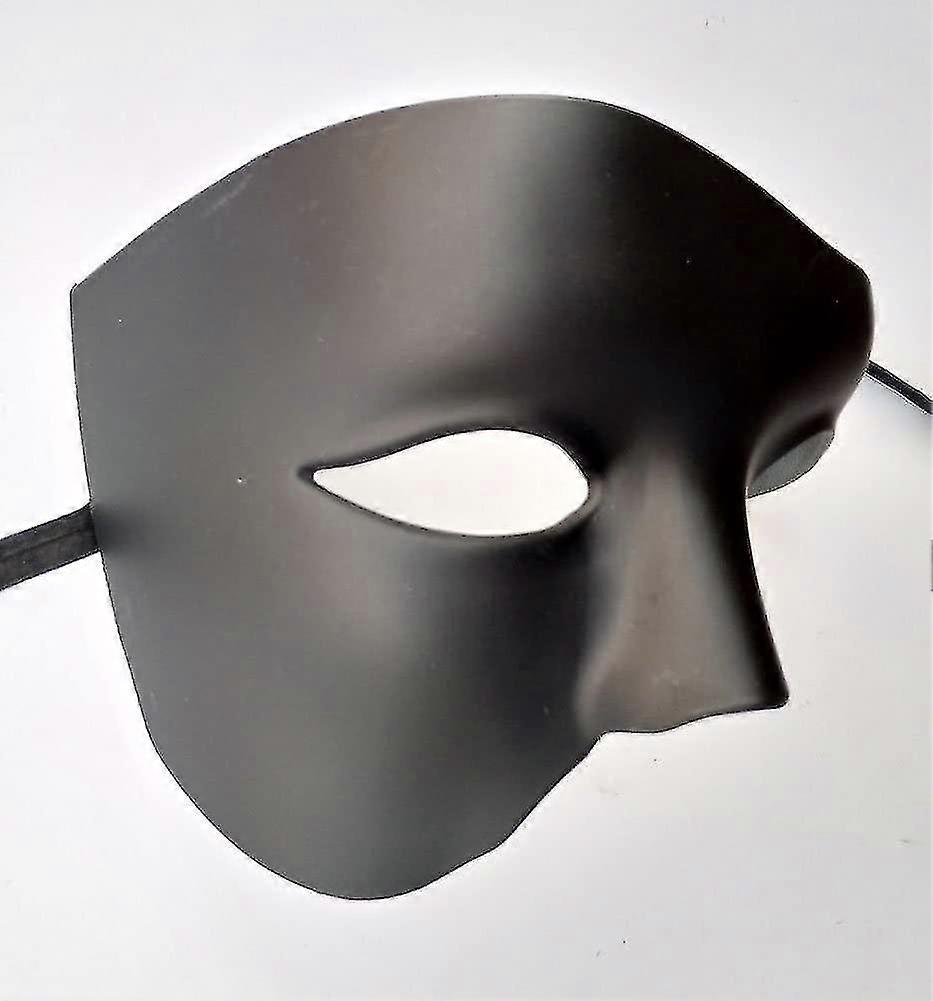 1 Piece Masquerade Mask Retro Phantom Of The Opera One Eye Half Face ...