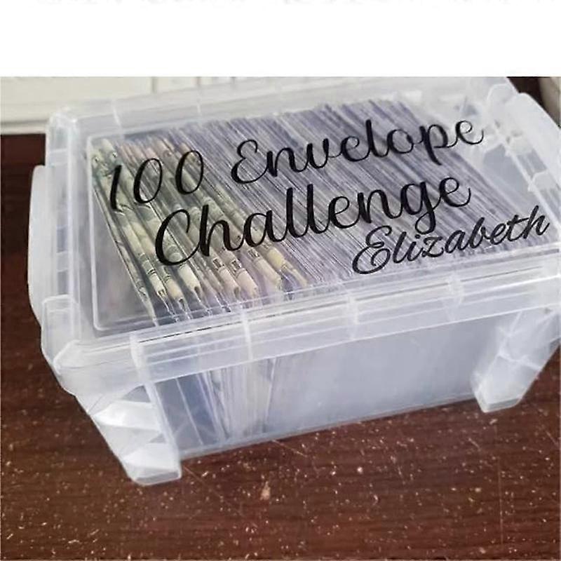 100 Envelope Challenge Box Set Easy and Fun Way to Save 10,000, 100 ...