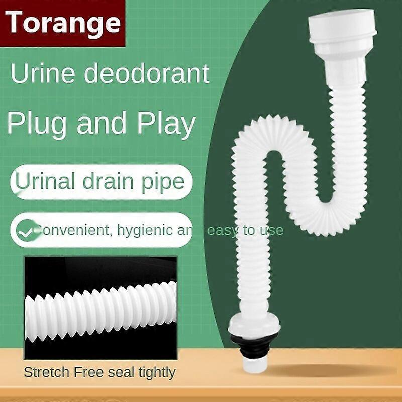 Urinal Drain Pipe Fittings Deodorant Universal Bathroom Wall-mounted ...