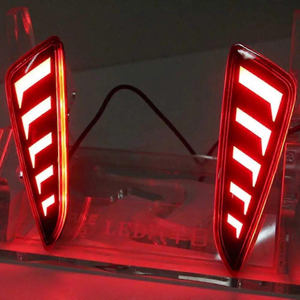 Car Flashing Led Reflector rear bumper light For Toyota CHR C-HR 2016 ...