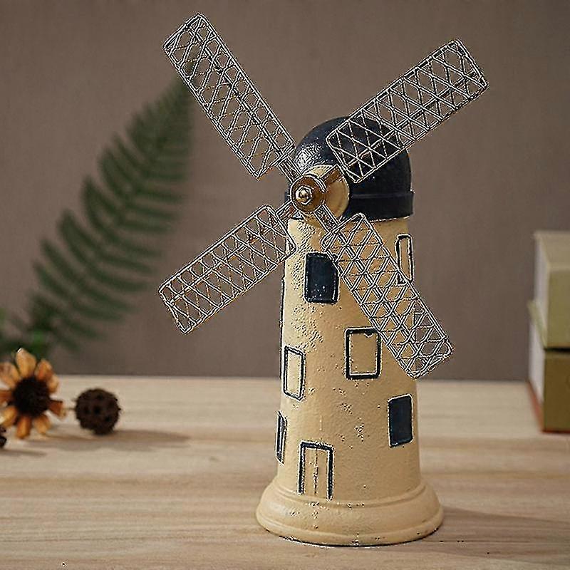 Vintage Resin Windmill Accessories Dutch Windmill Home White new ...