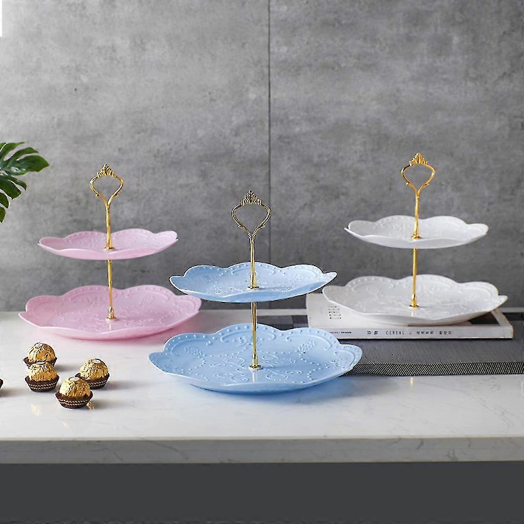 Cake Stand 3 Tier Cupcake Candy Chocolate Mooncake Display Holder-MXBC ...