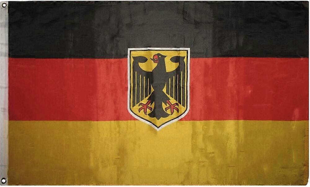 German Germany West German Eagle Crest Super Poly Premium Quality Flag 3'x5' | Fruugo UK