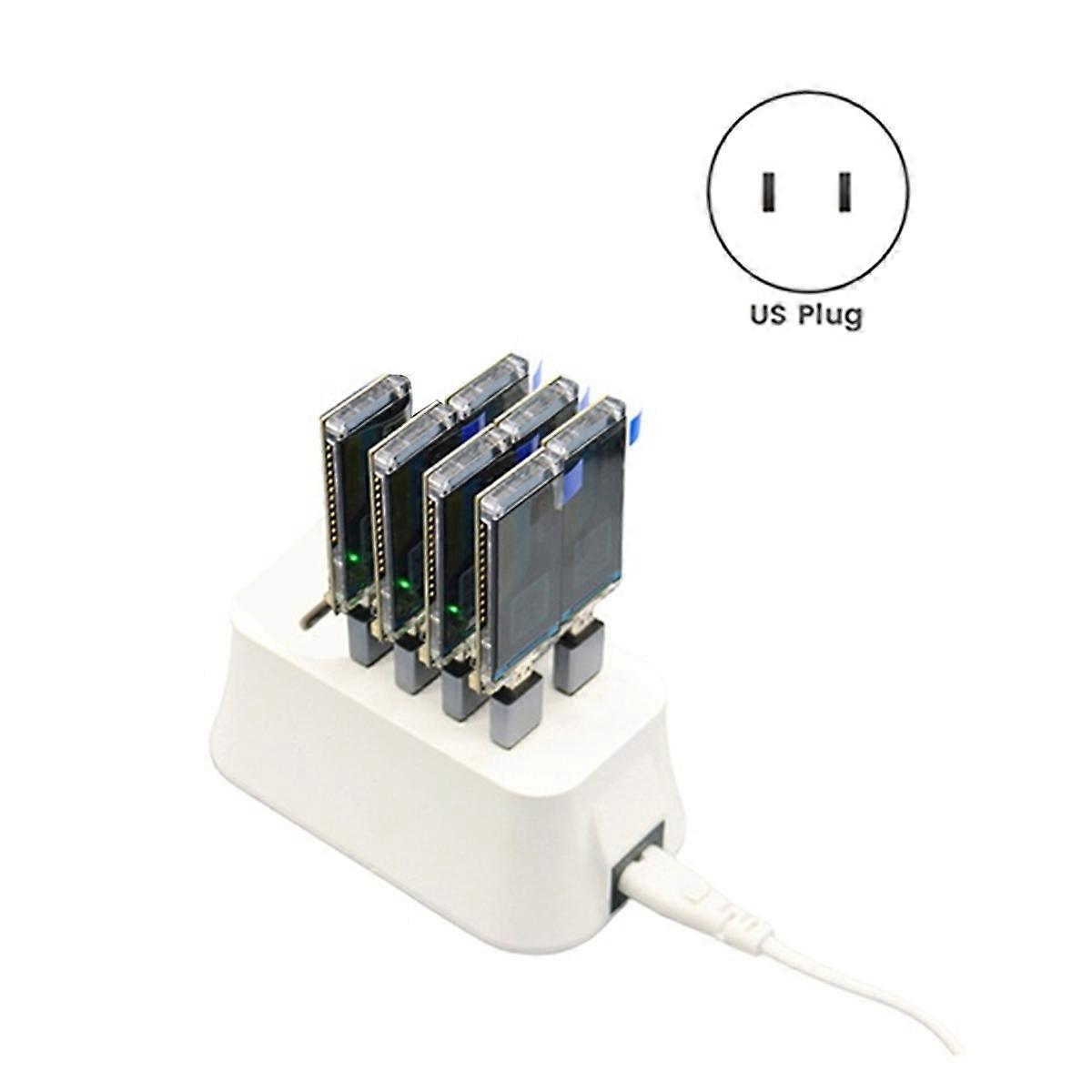 Bitcoin Solo Miner Nerd Miner V2 780kh/S with -DISPLAY-S3 and 7 Port USB Hub, Efficient BTC ...