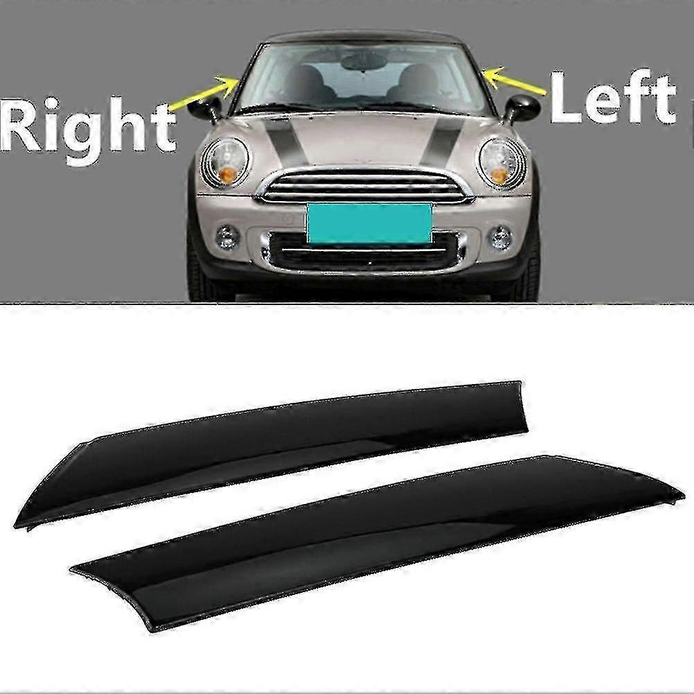 For Mini R57 R55 R56 07-15 Front Right Windshield Post Trim Bright ...