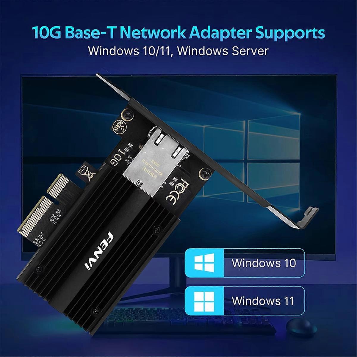 10Gbps PCIe Network Card Marvell AQC113C 10G RJ45 Ethernet PCI Express ...