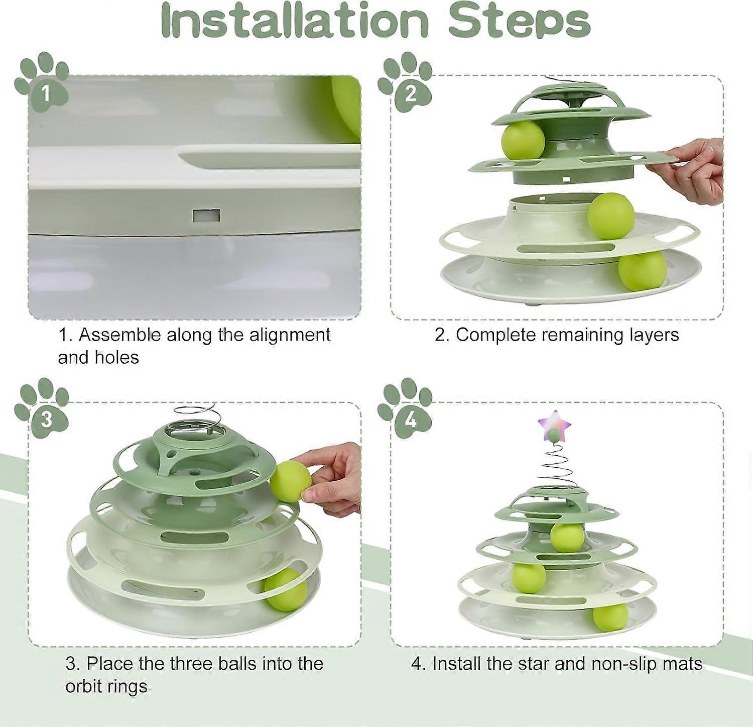 Interactive Cat Toys for Indoor Cats Cat Supplies Cat Stuff Cat ...