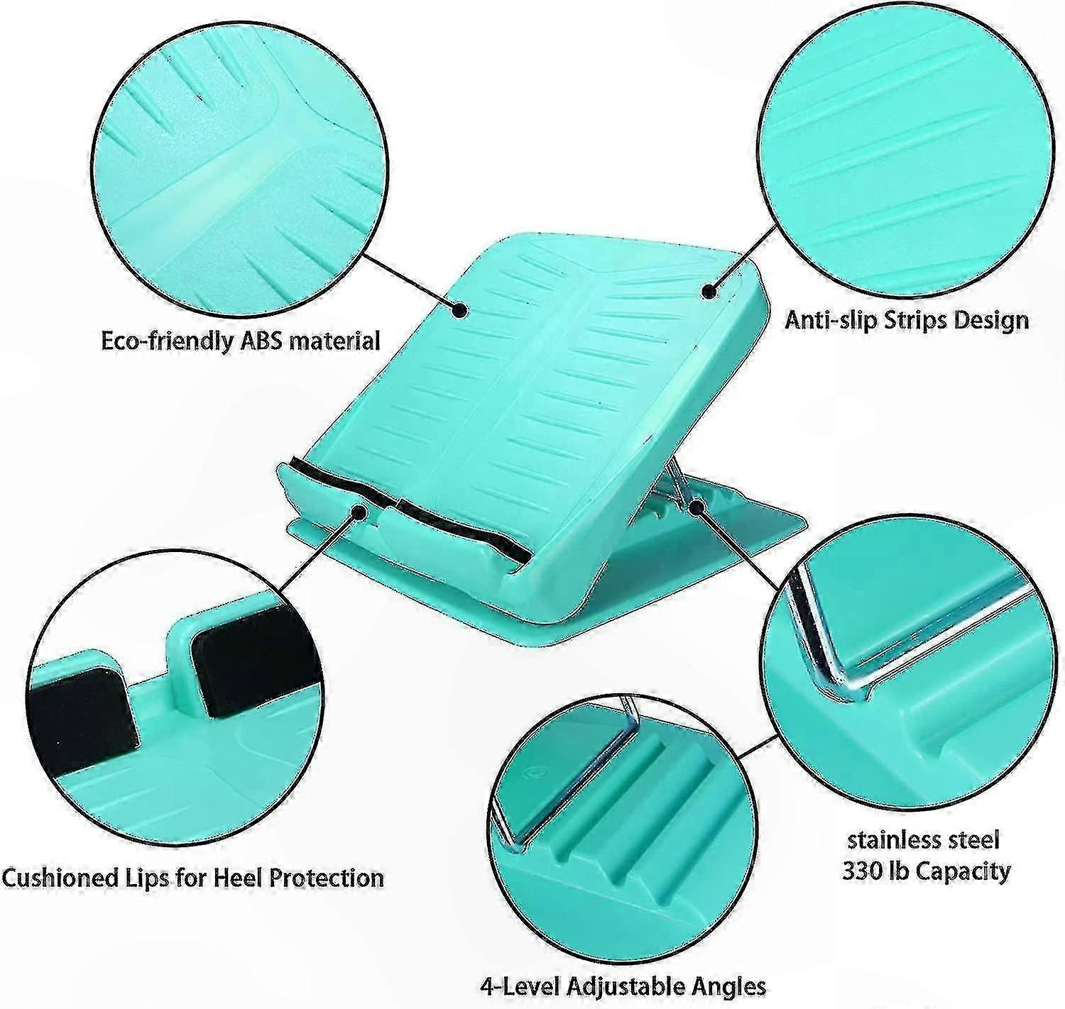 Adjustable Incline Board for Calf Stretching with Anti-Slip Surface ...
