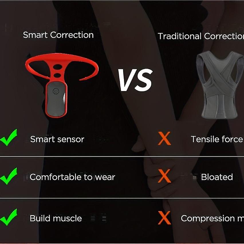 Smart Posture Correction Hunchback Corrector Built-in Chip Smart Sensor ...