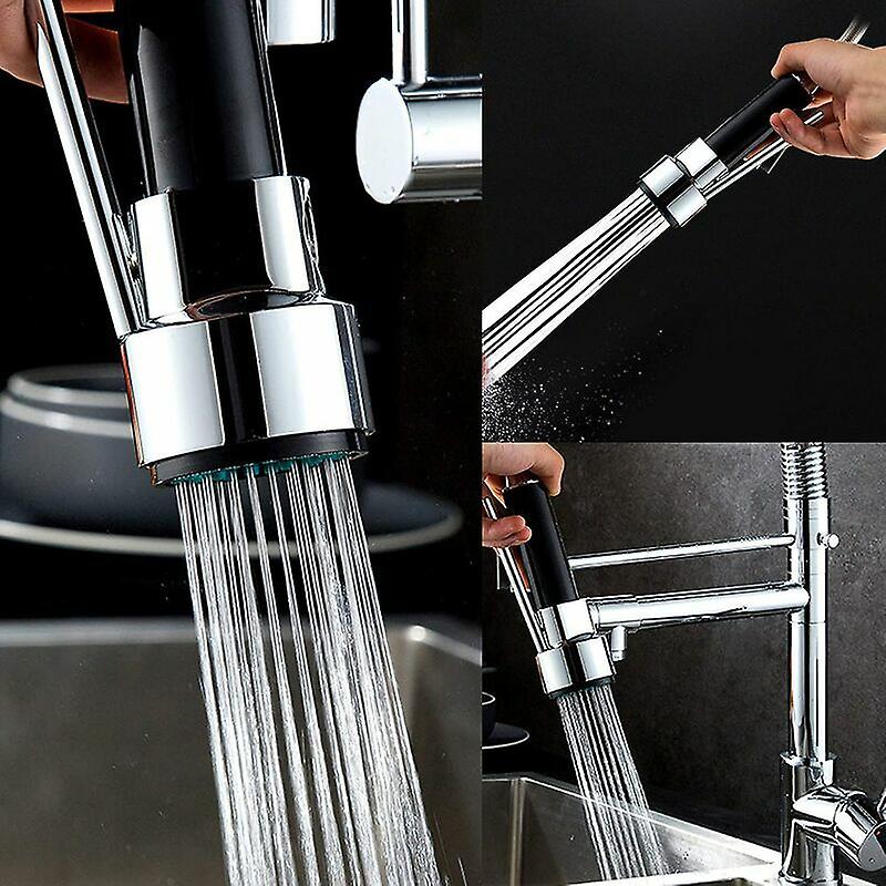 Kitchen Faucet Hand Shower Brass Kitchen Sink Hand Shower Retractable ...