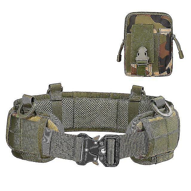 Tactical Battle Belt Molle Men Battle Belt Set War Belt Military Inner ...