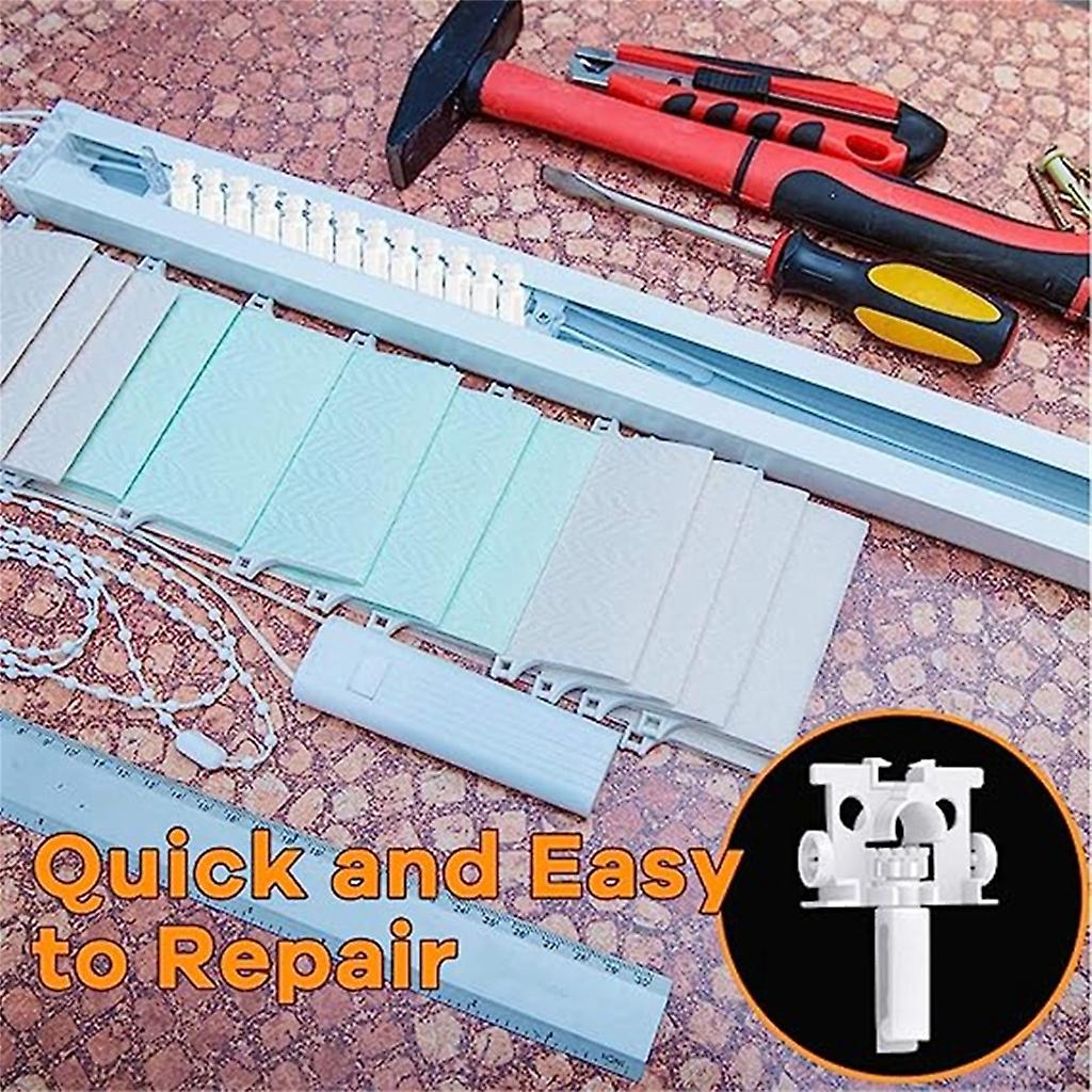 Vertical Blind Repair set Curtain Repair Carrier set Easy to Install Replacement Part ...