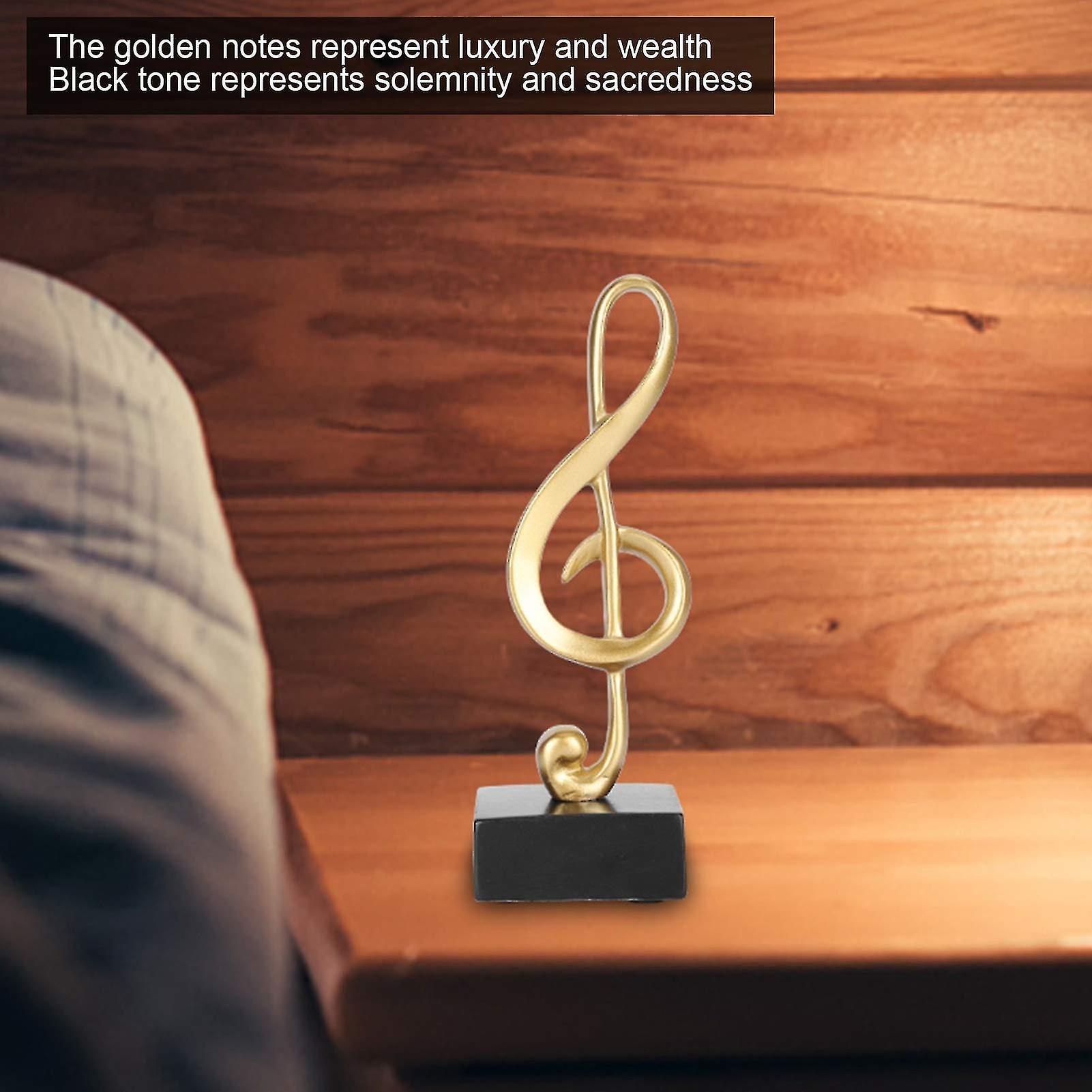 Musical Note Statue, Centerpiece Treble Clef Symbol Decoration Musical ...