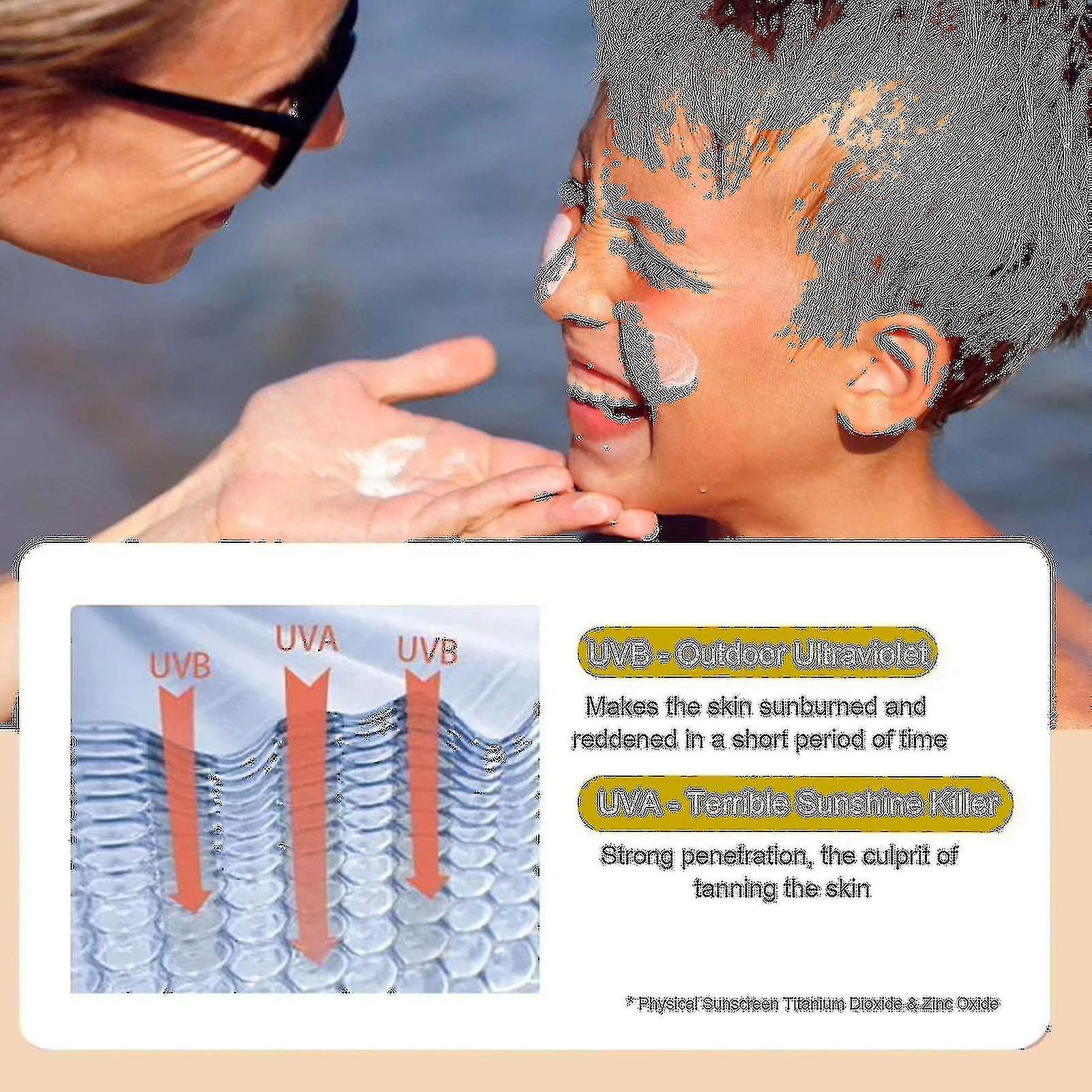 Sunscreen For Kids Kids Sunscreen Cream Cream For Children's Outdoor ...