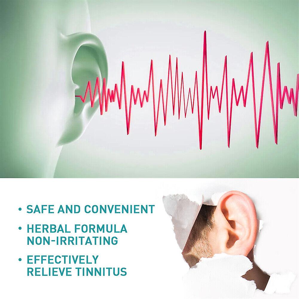 3PCS Ear Ringing Treatment Oil Ear Ringing Tinnitus Relief Drops 10ml ...