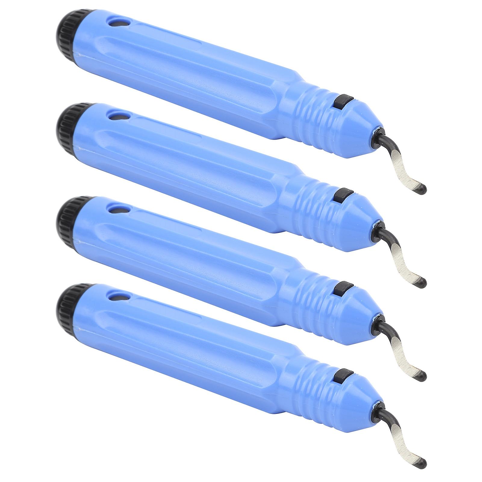 4Pcs Burr Trimming and Deburring Scrapers: Chamfering Tool for Copper ...