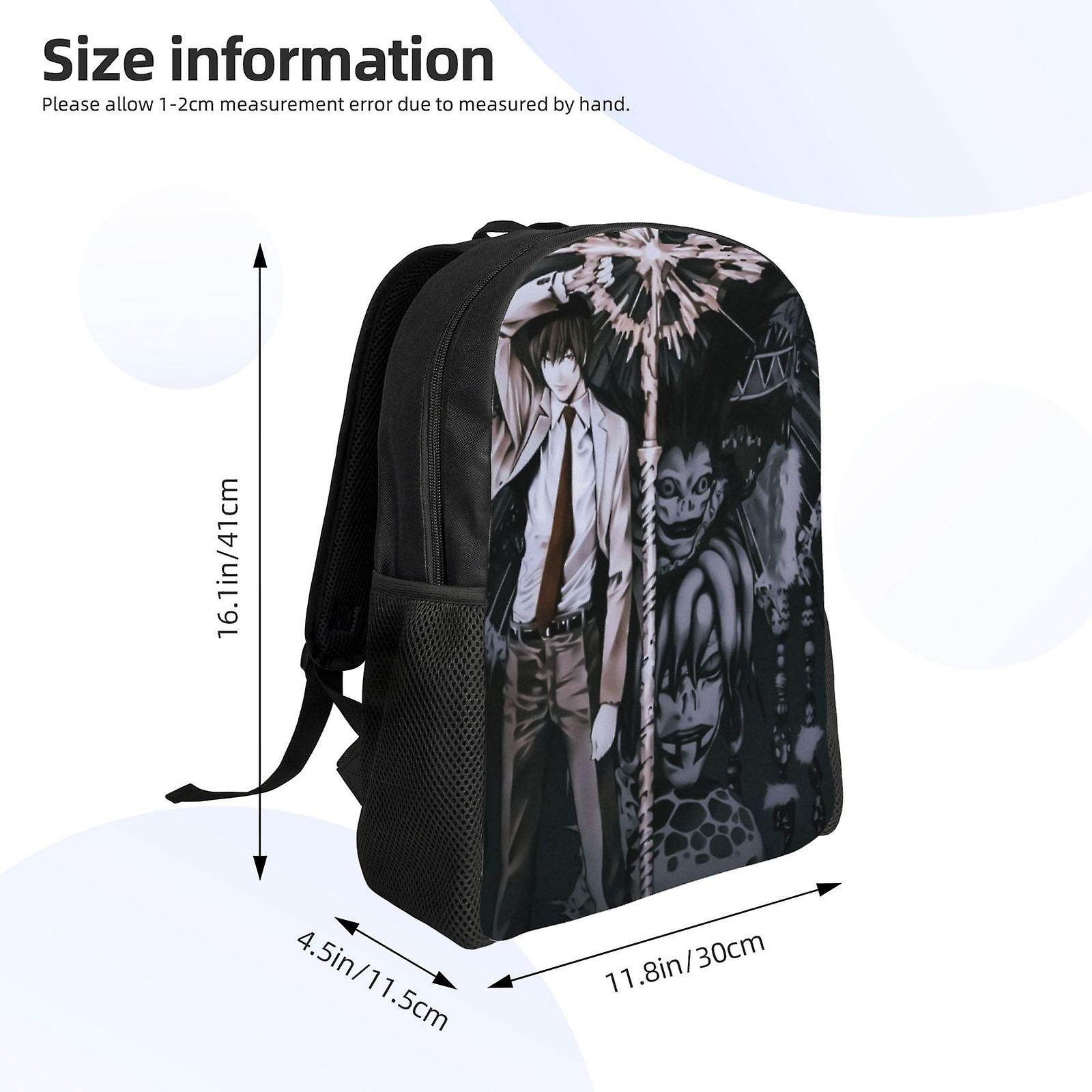 Death Note Backpacks Casual Daypacks Student Book Bag Printing Satchel ...