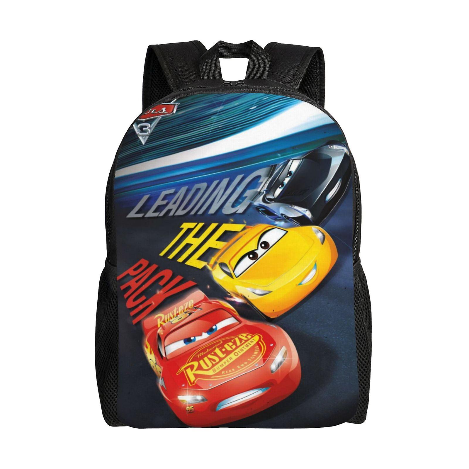 Pixar Cars Kids Backpack School Bags Book Bags Travel Bag For Boys ...