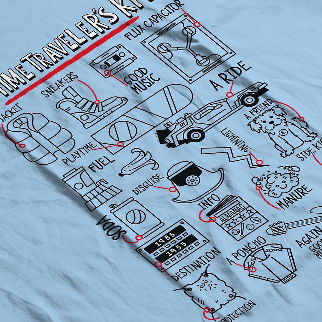 Back to the Future The Time Travelers Kit Women's Hooded Sweatshirt ...