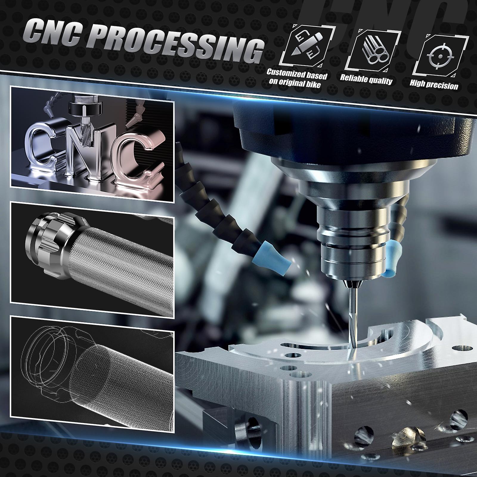 Chrome Handlebar Hand Grips For Harley Road King Road Glide Street ...