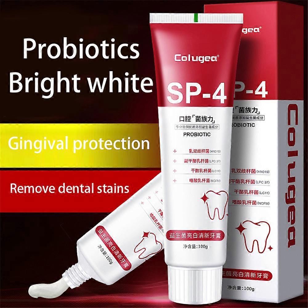 3x Sp-4 Probiotics Whitening Toothpaste Brightening Stain Removing ...
