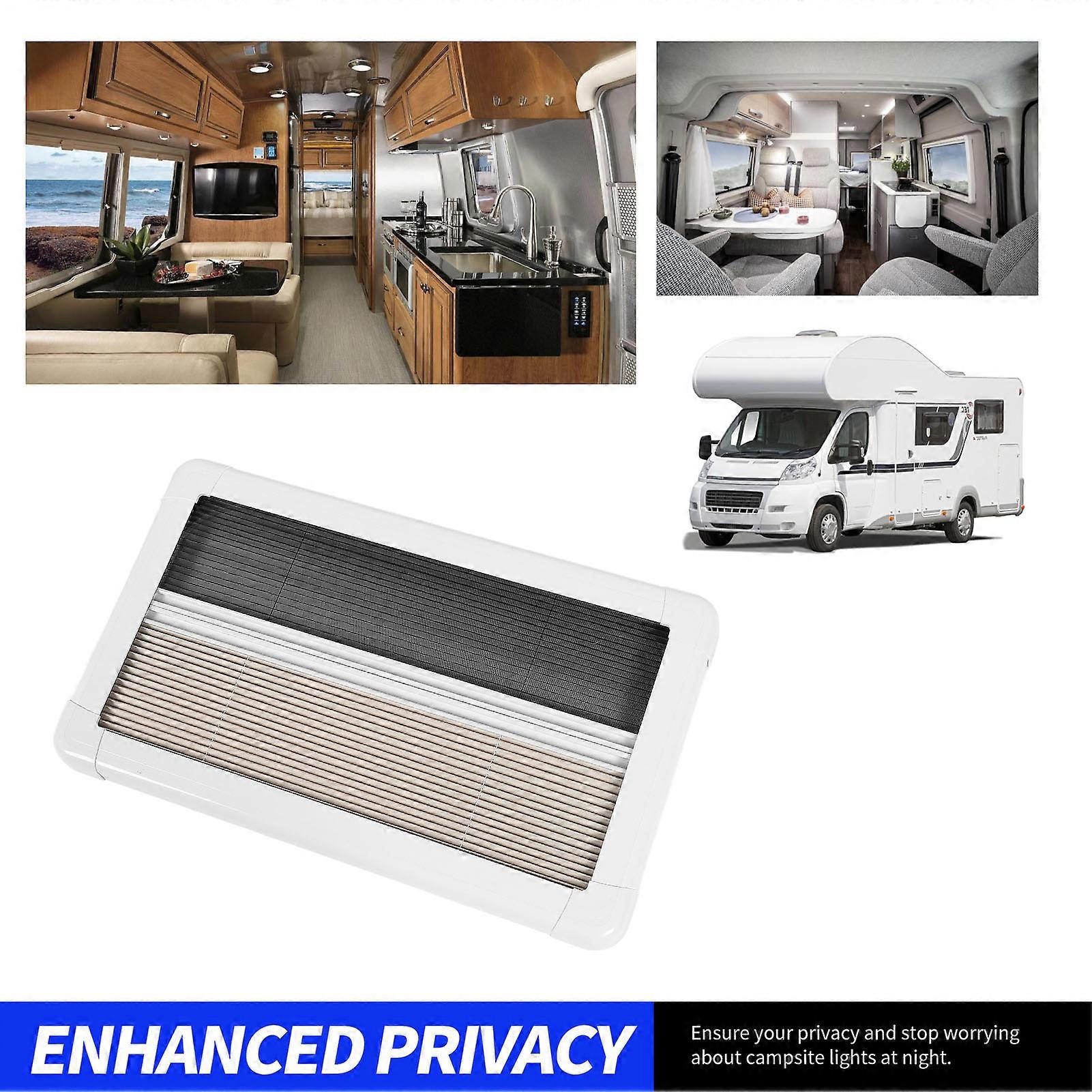 Rv Interior Window Blind 24 X 16 in UV Blocking Heat Insulated Privacy ...