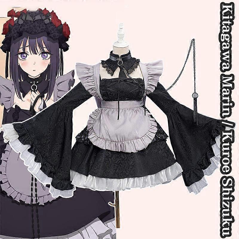 My Dress Up Darling Marin Kitagawa Cosplay Costume Kitagawa Marin Kuroe ...