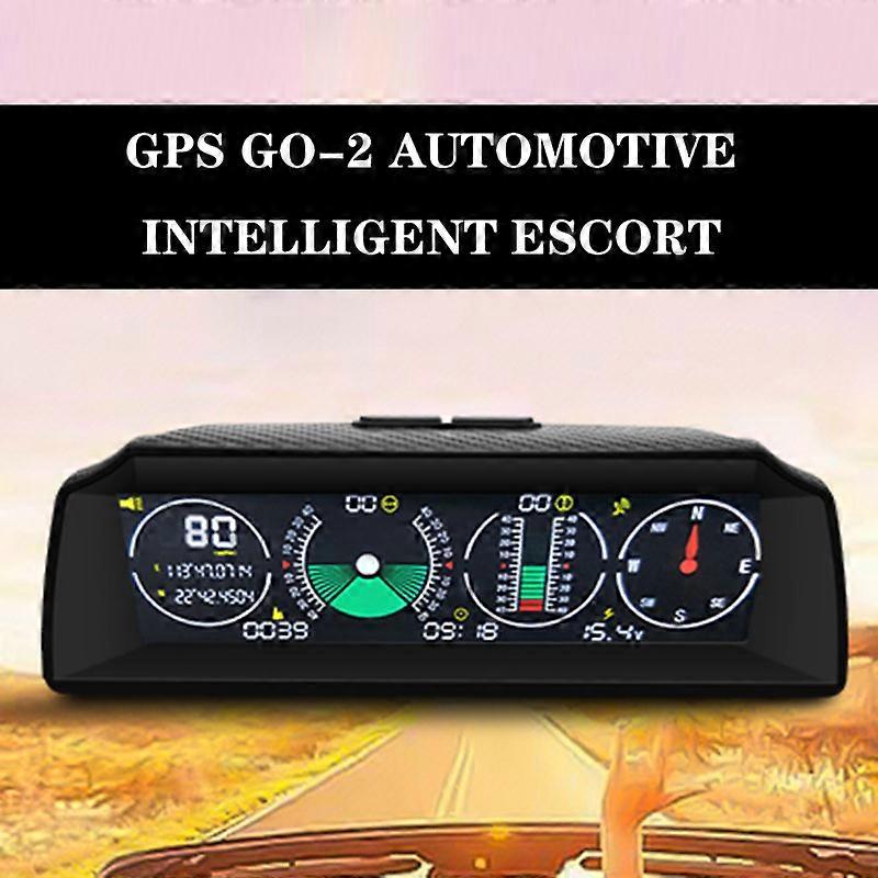 X90 Digital GPS/OBD Speed PMH KMH Slope Meter Inclinometer Car Compass ...