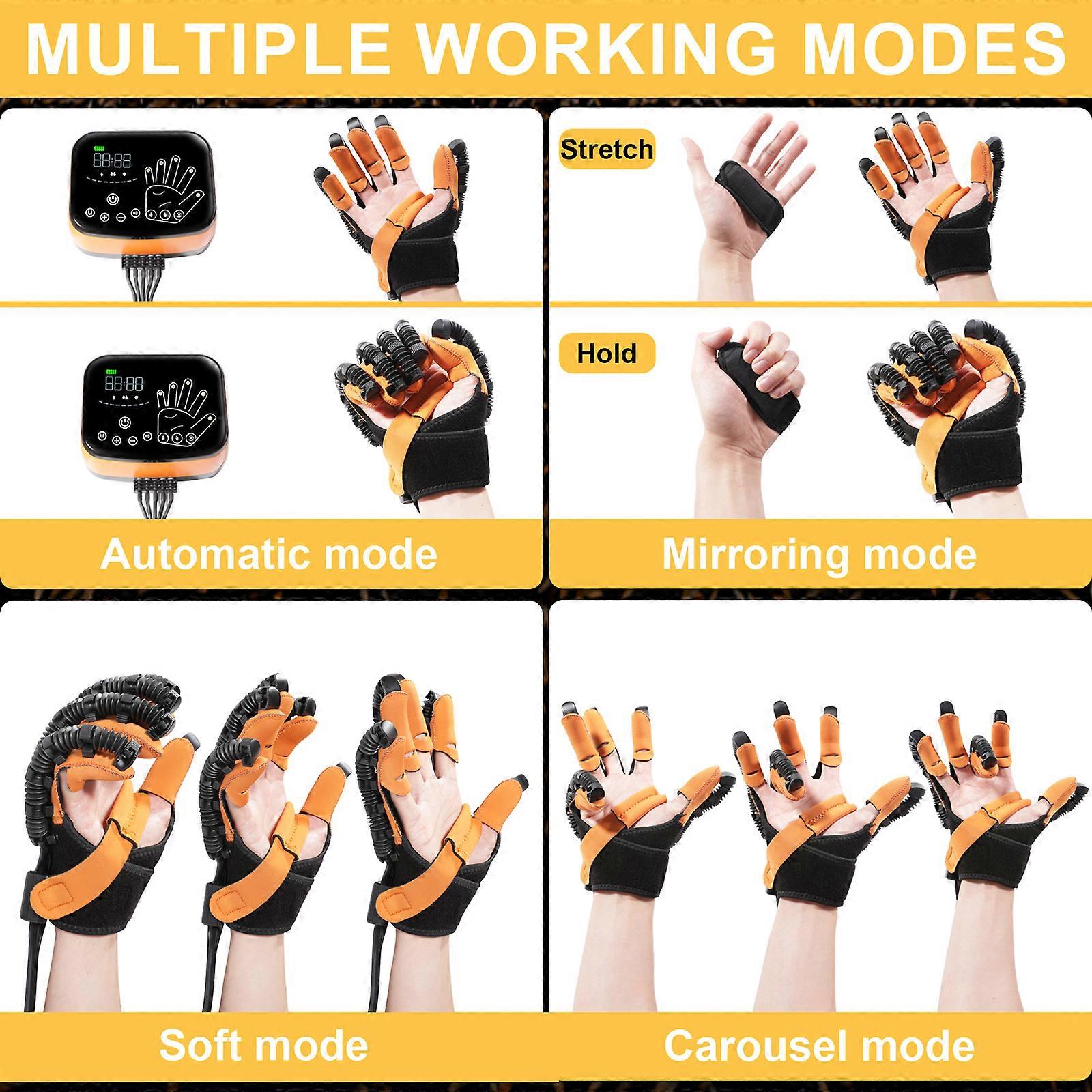 Rehabilitation Robot Glove Hand Device for Stroke Hemiplegia Hand ...