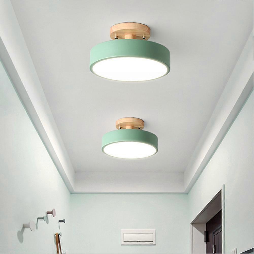 Ceiling Lights Modern LED Nordic Wood Lighting Fixture Indoor Luminaire ...