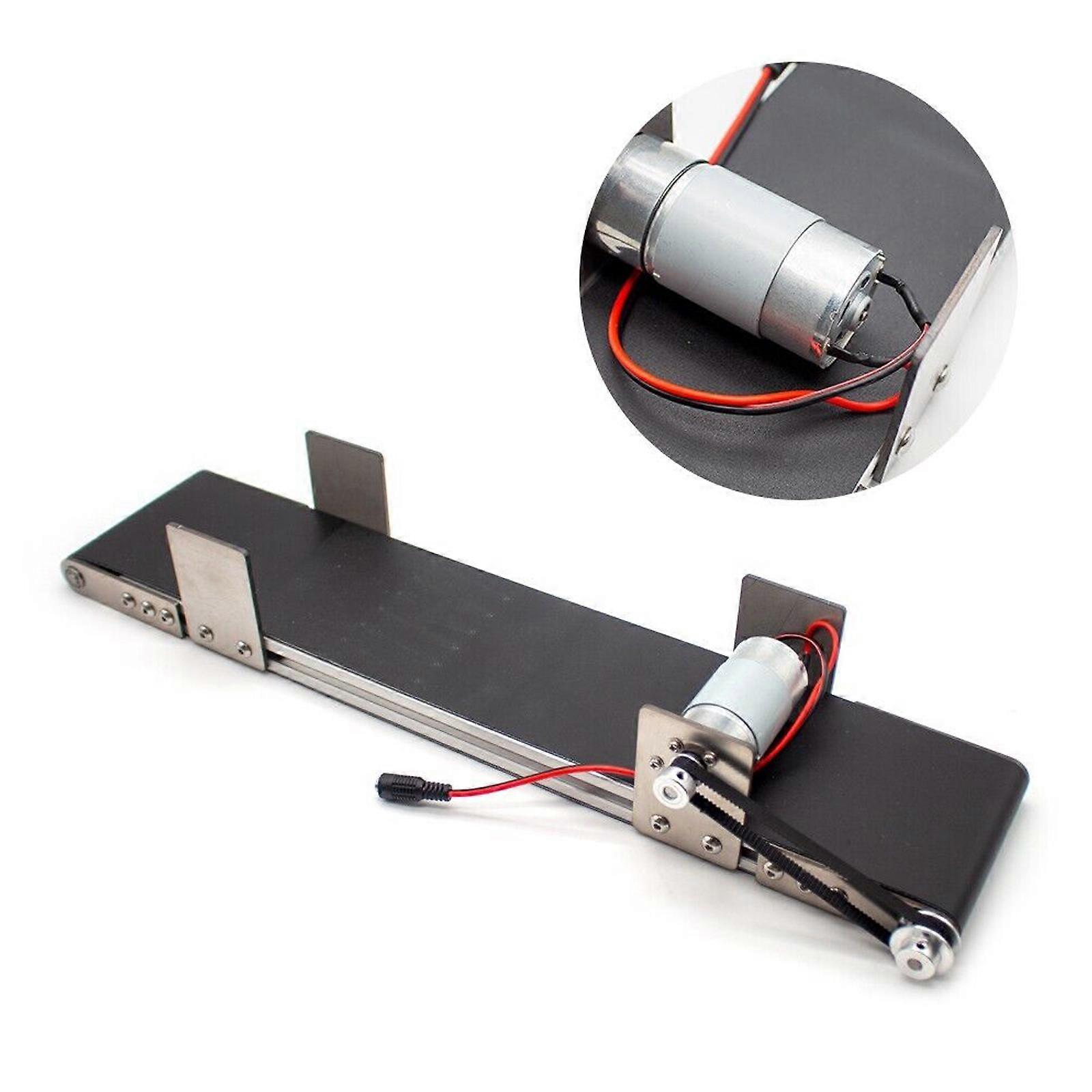 Metal Desktop Conveyor Belt Small Assembly Line Electric Conveyor AC100 ...
