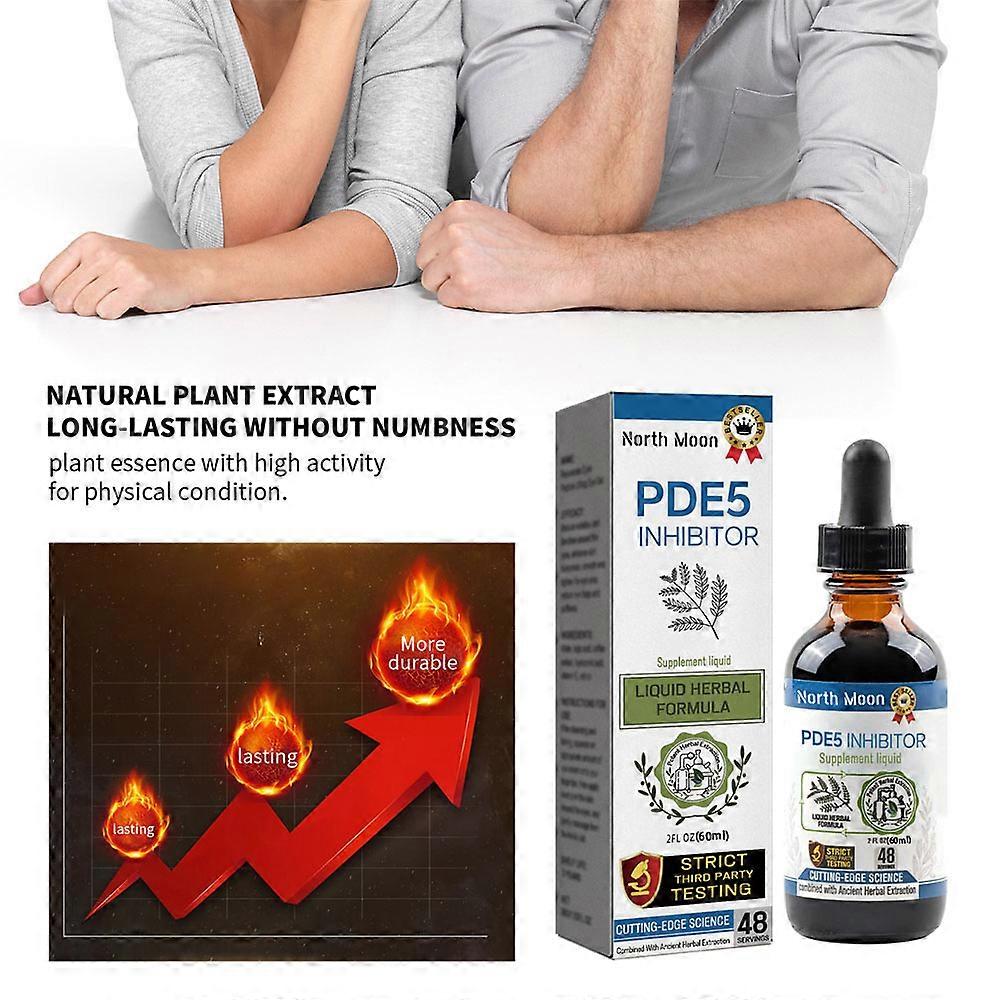 Male PDE5 Inhibitor Supplement Drops Stamina Endurance & Strength ...
