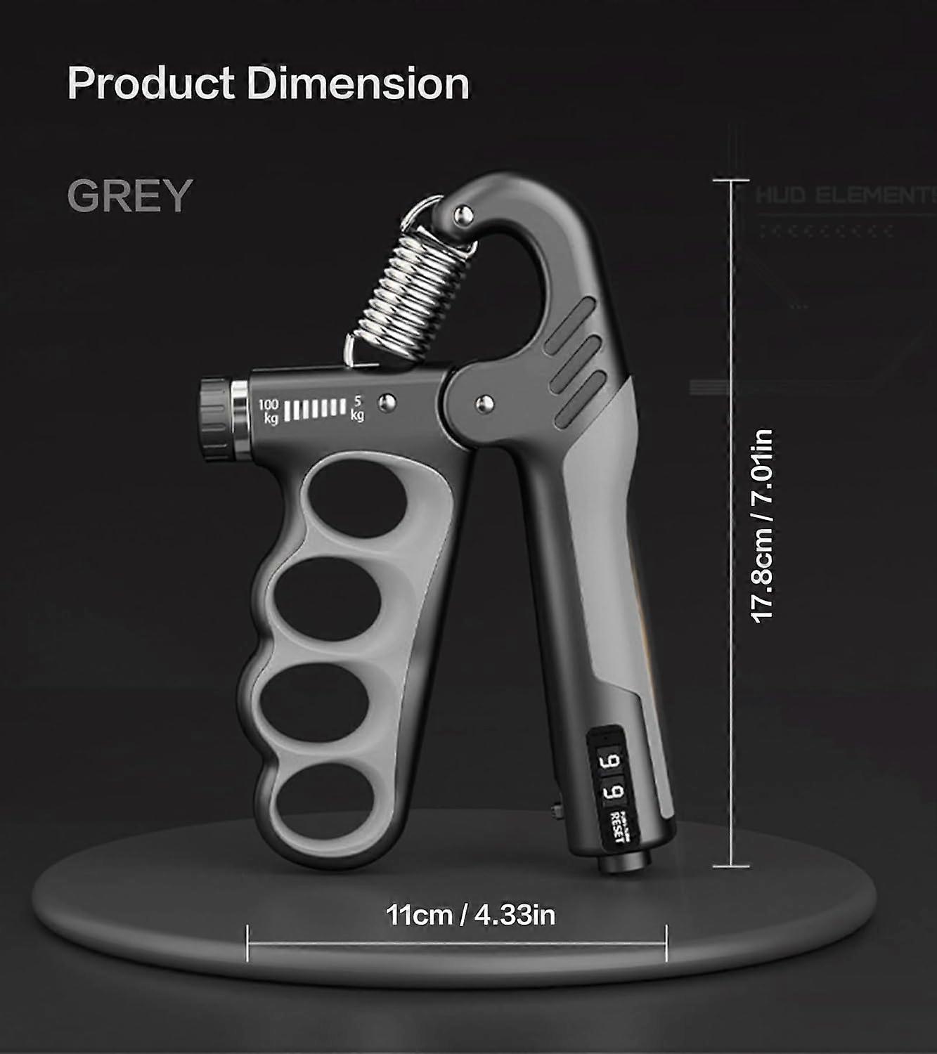 Hand Grip Strengthener, Forearm Grip Strengthener, Adjustable ...