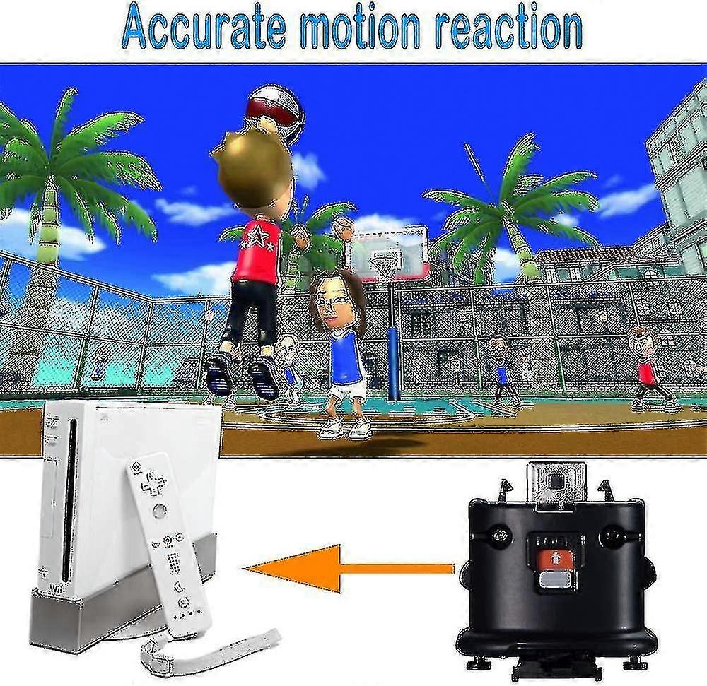 2 Motion Plus Adapter Sensor For Wii Remote Controller, Motion Plus ...