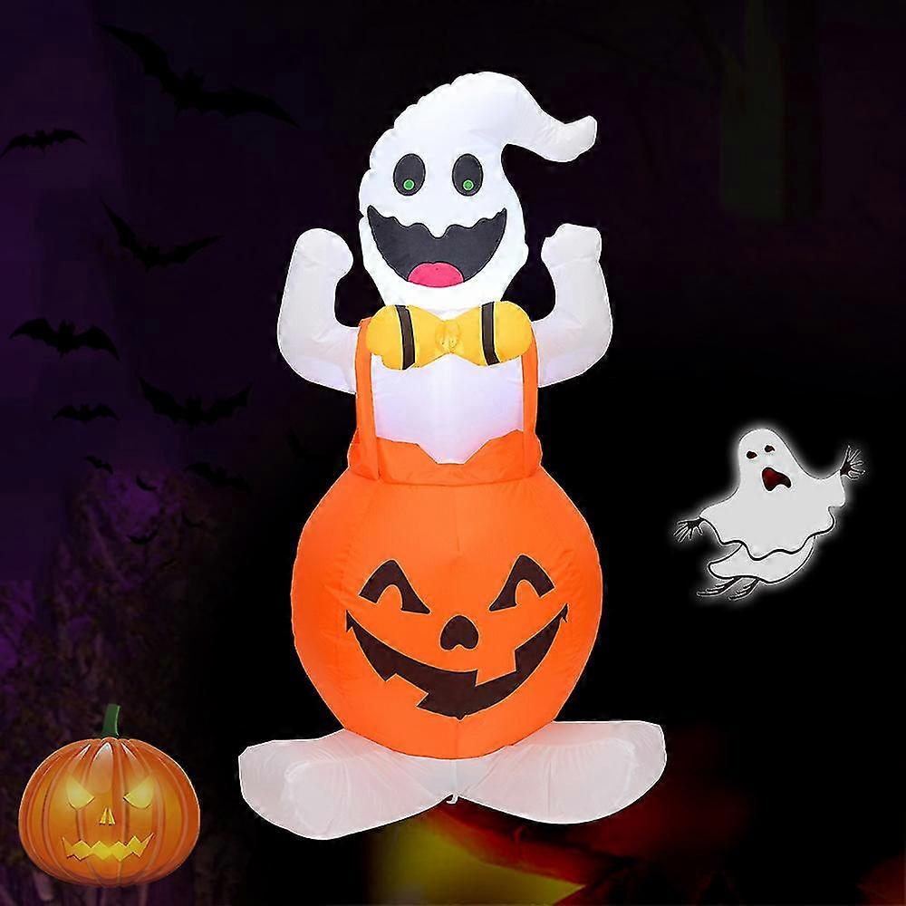 Inflatable Ghost In Pumpkin, Inflatable Halloween Yard Decorations ...