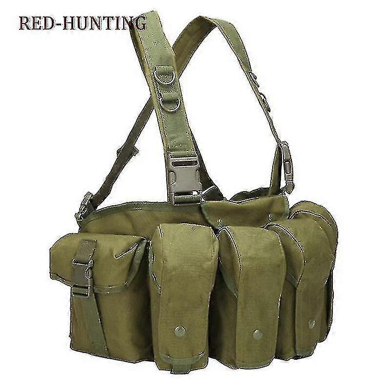 Outdoor Hunting Vest Tactical Chest Rig Pouch Magazine Holder Bag ...
