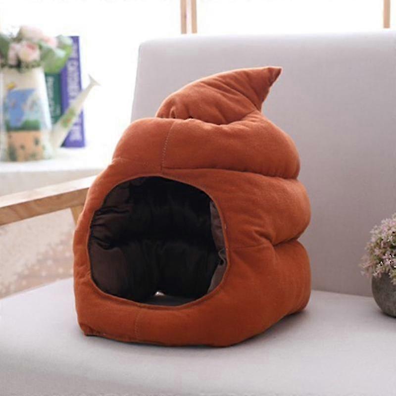 Creative Cute Shit Shape Plush Hat Stuffed Toy Funny Fake Poop Full ...