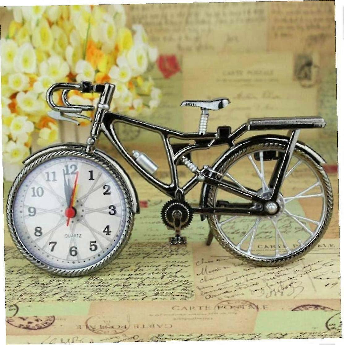 Motor Bike Cycle Chopper Desk Alarm Clock Watch Time Desk Room Kids ...