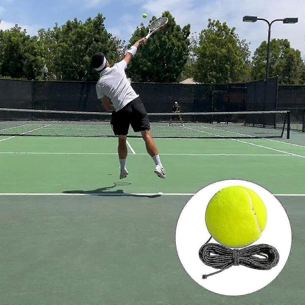 2x Tennis Training Swingball Replacement Ball Adjustable Tether Rope ...
