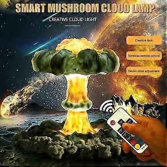 New 3d Mushroom Cloud Nuclear Lamp, Atomic Bomb Model Atmosphere Lamp ...