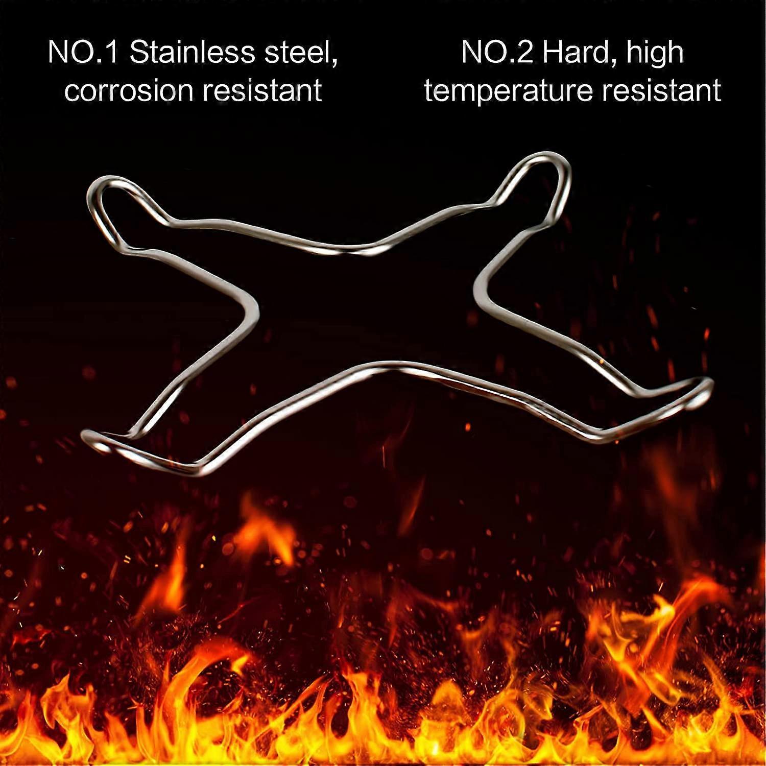 Set of 2 Stainless Steel Gas Reducer for Gas Hob, Griddle, Griddle ...