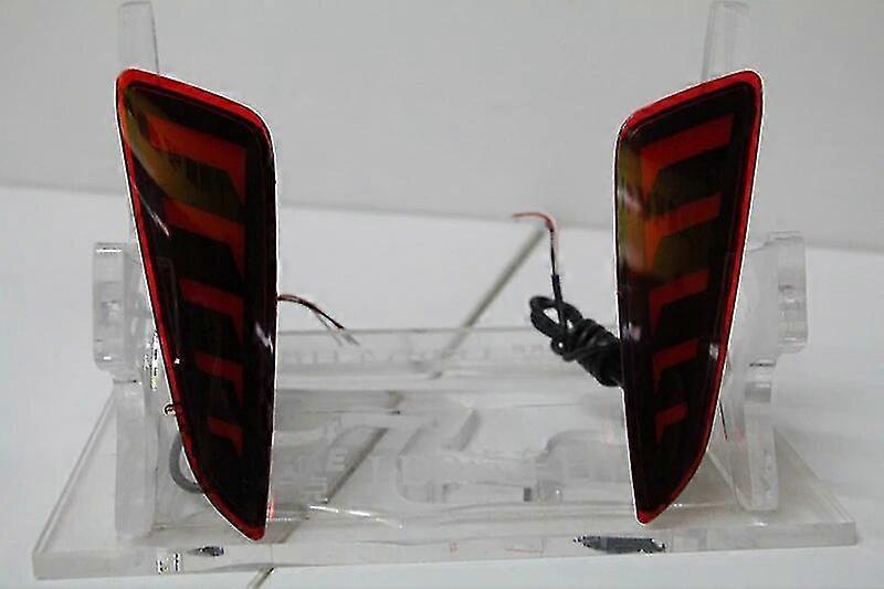 Car Flashing Led Reflector rear bumper light For Toyota CHR C-HR 2016 ...