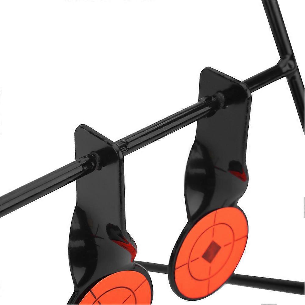 Hot Metal Rotating Spinning Shooting 5 Targets with Stickers for Rifle ...