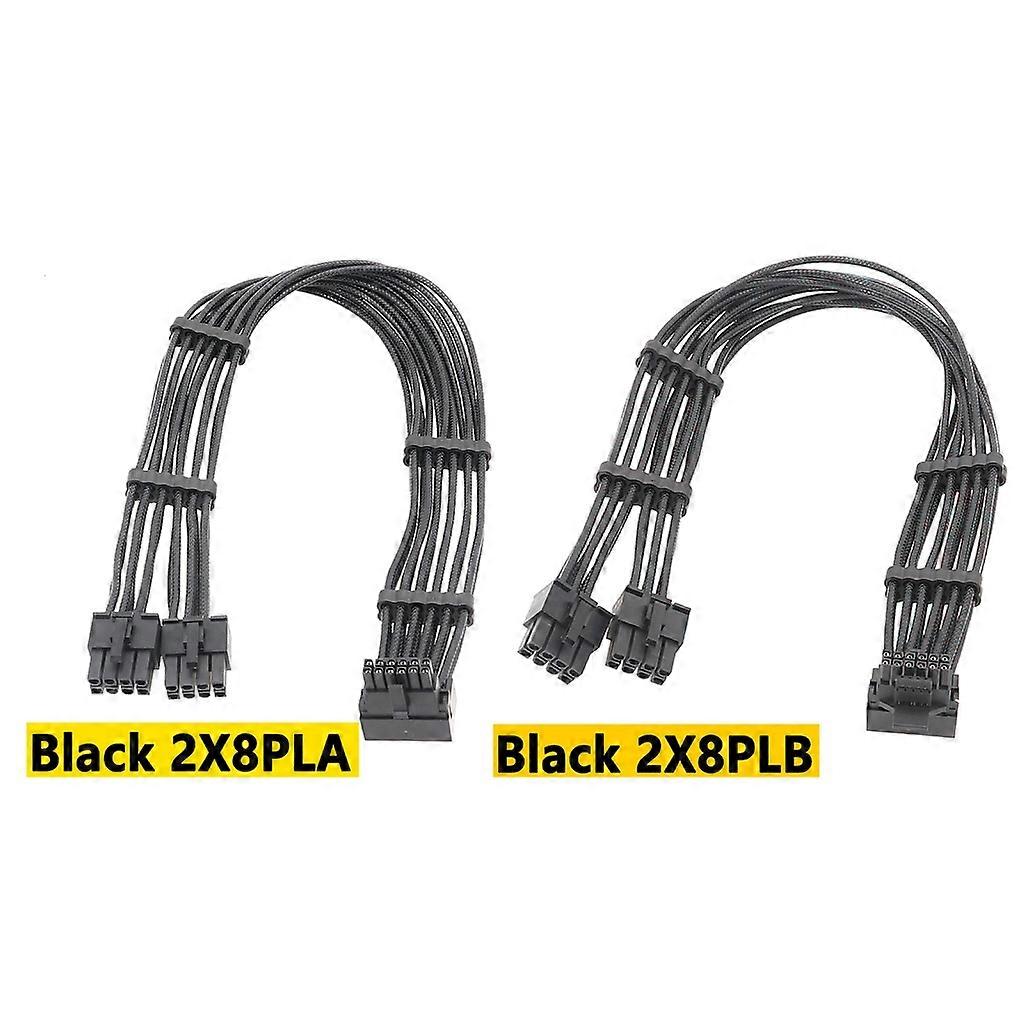 CPU 2x8 PCIE to 16Pin 12+4 Adapter Connector PCIE5.0 16Pin to 2x8Pin ...