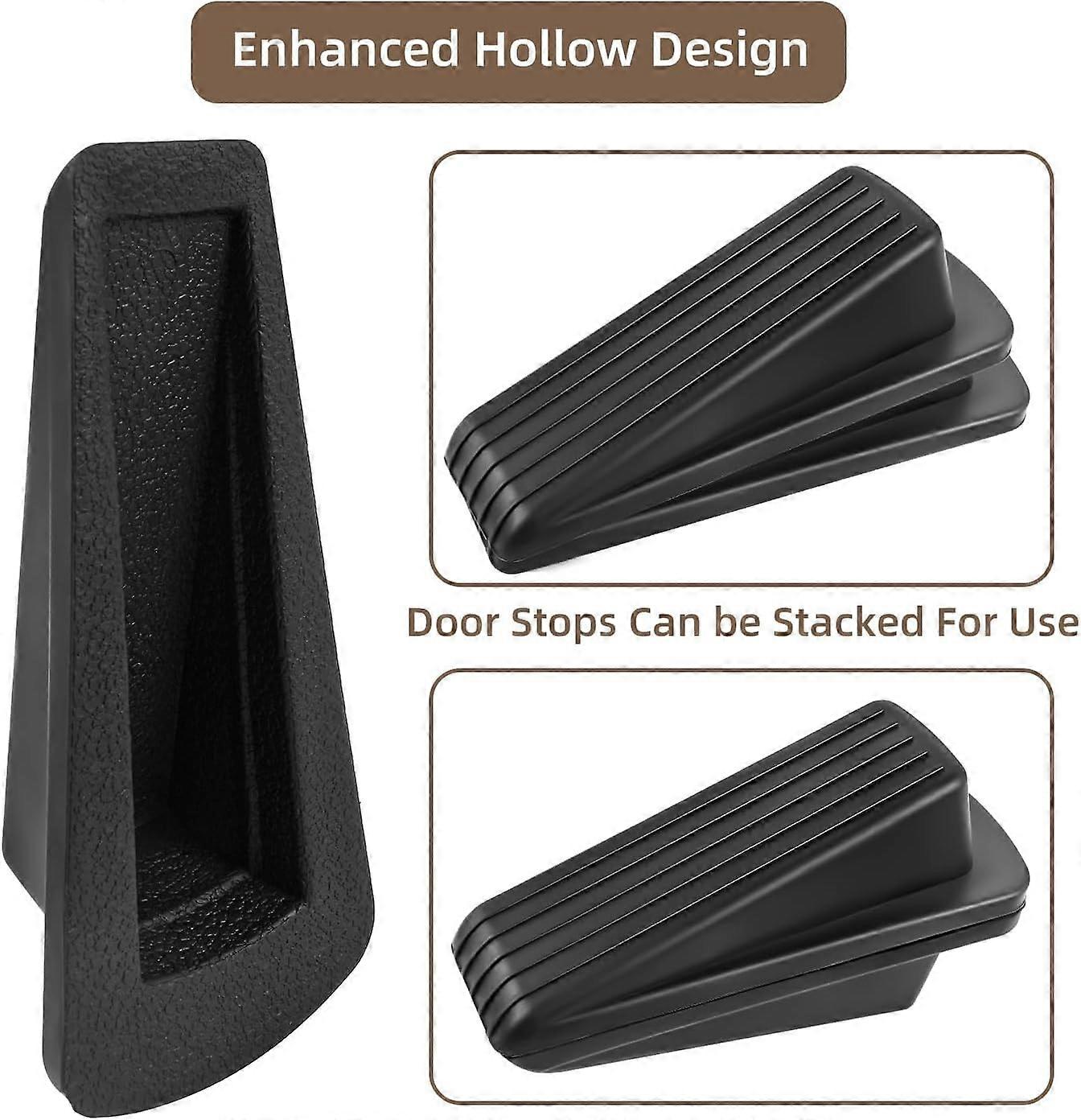 SBSG Door Stoppers for Bottom of Door on Floor, Premium Rubber Door ...