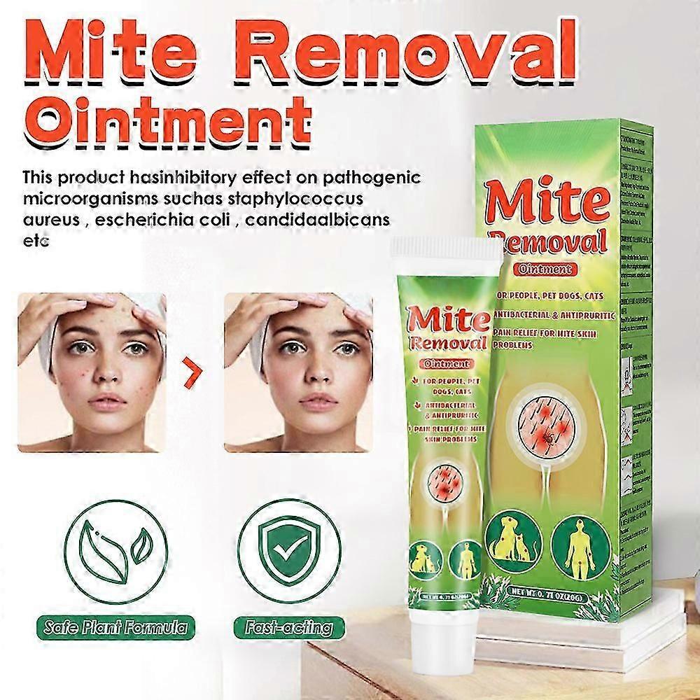 Mite care cream, body care herbal cream, anti-mite cream | Fruugo UK